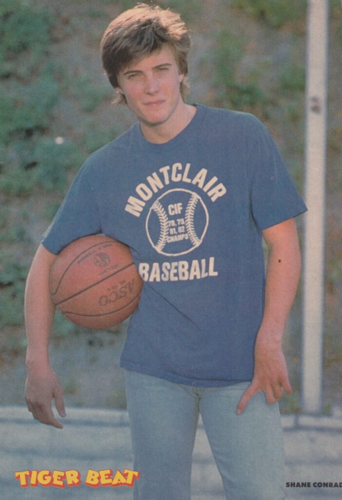 Shane Conrad River Phoenix teen magazine pinup basketball time Tiger ...