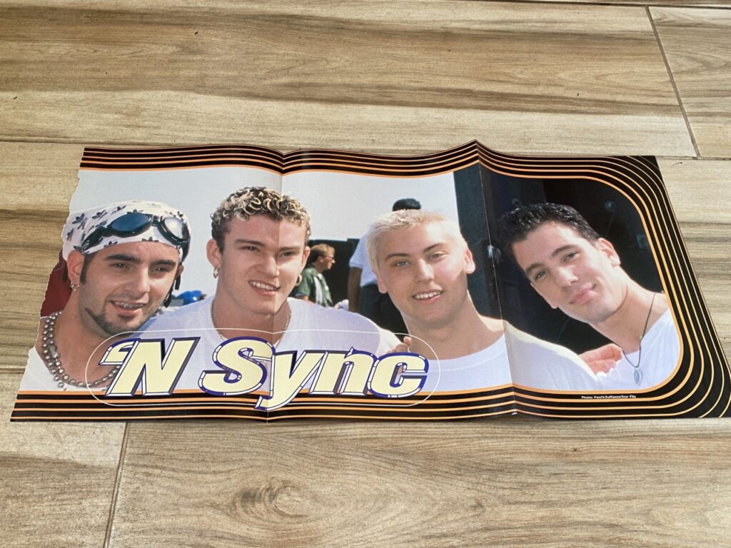 Nsync Hanson teen magazine poster Teen Girl Power white t-shirts – Teen ...