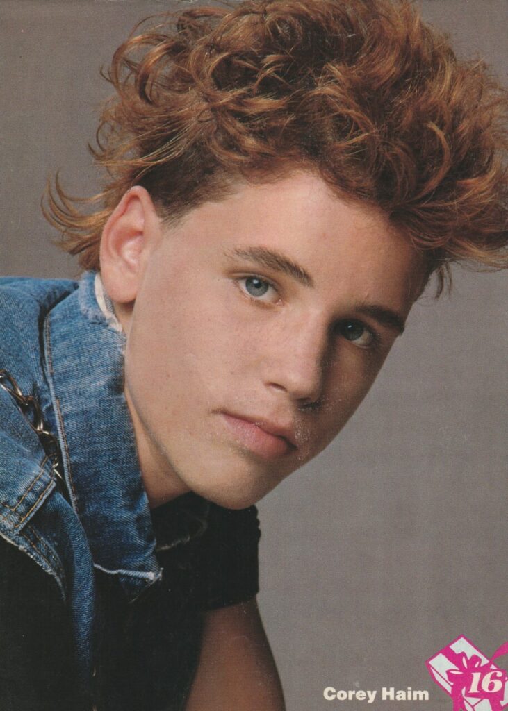 Corey Haim Debbie Gibson teen magazine pinup jean jackete 16 mag – Teen ...
