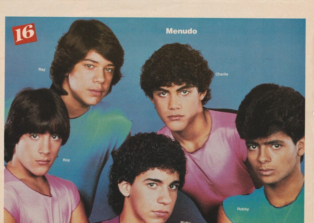 Duran Duran Menudo teen magazine pinup hand on face 16 mag – Teen Stars ...