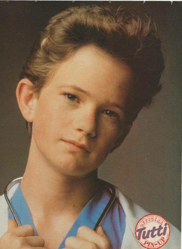 Neil Patrick Harris Chad Allen teen magazine pinup leather jacket Tutti ...