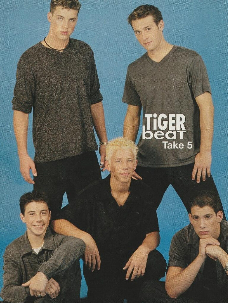 Take 5 LFO teen magazine pinup clipping 8×10 Rich Cronin Devin Pop Star ...