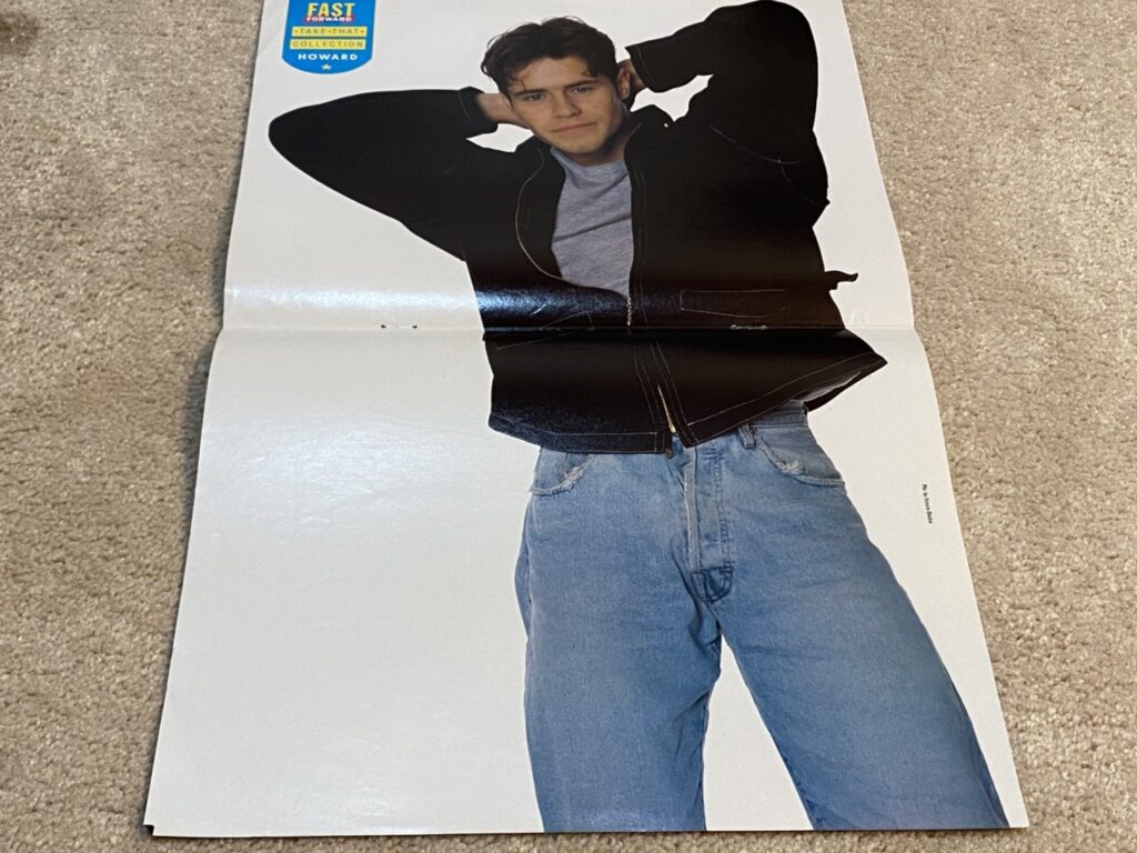 Tina Thomsen Take That Howard teen magazine poster Home and Away pix ...