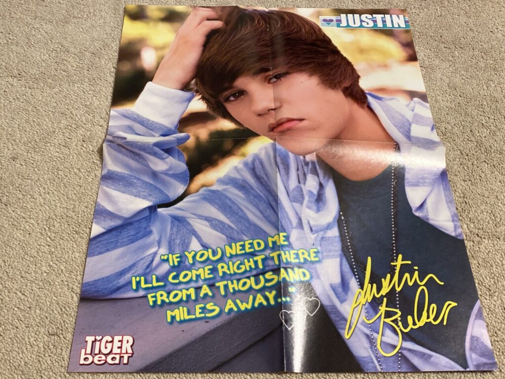 Justin Bieber Victoria Justice teen magazine poster child star Tiger ...