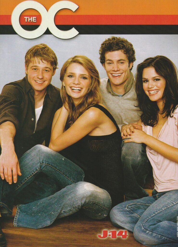 Benjamin Mckenzie Rachel Bilson Mischa Barton Adam Brody teen magazine ...