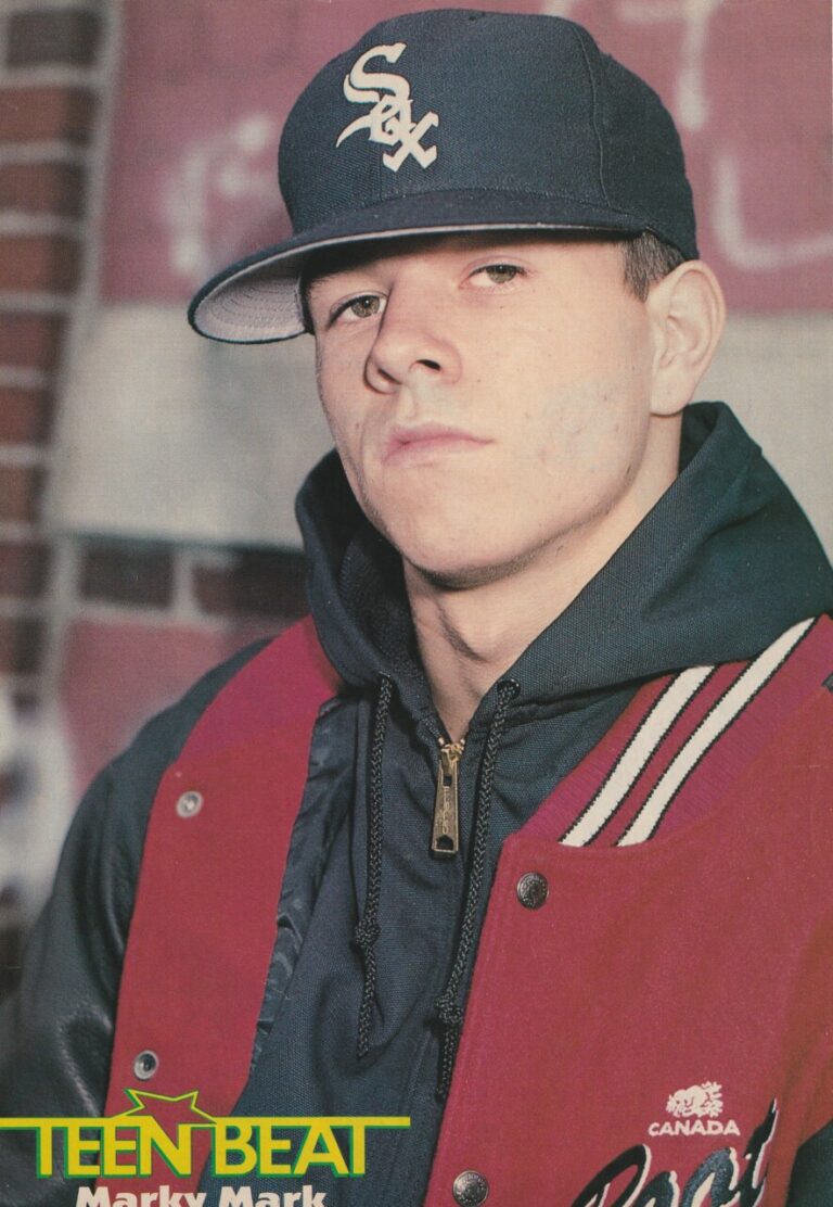 Marky Mark Wahlberg Paula Abdul teen magazine pinup red jacket Teen ...