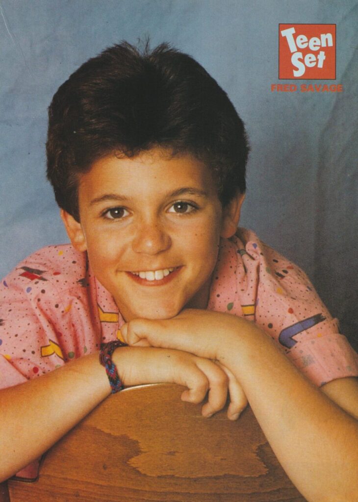 Danny Ponce Fred Savage teen magazine pinup poster clipping Teen Set ...