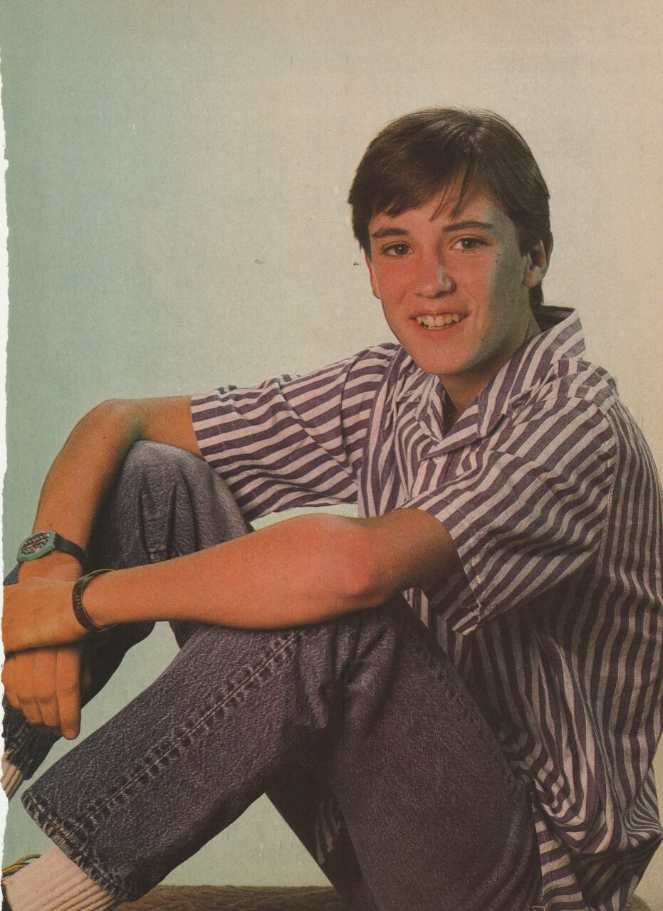 Wil Wheaton teen magazine pinup clipping Teen Beat jeans hot pix ...
