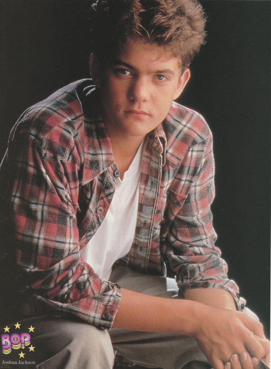 Joshua Jackson 98 Degrees teen magazine pinup Pacey young boy actor ...