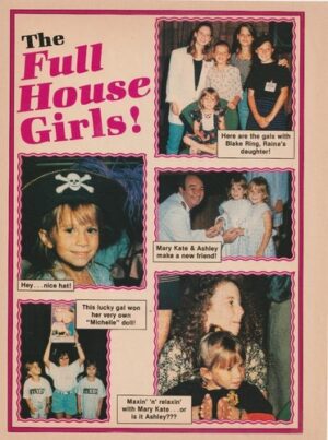 Jodie Sweetin Mary Kate Olsen Ashley Olsen Jason Priestley teen pinup ...