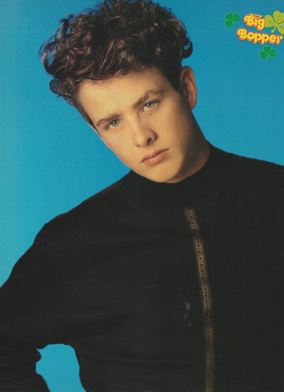 Vanilla Ice Joey Mcintyre New Kids on the block teen magazine pinup ...