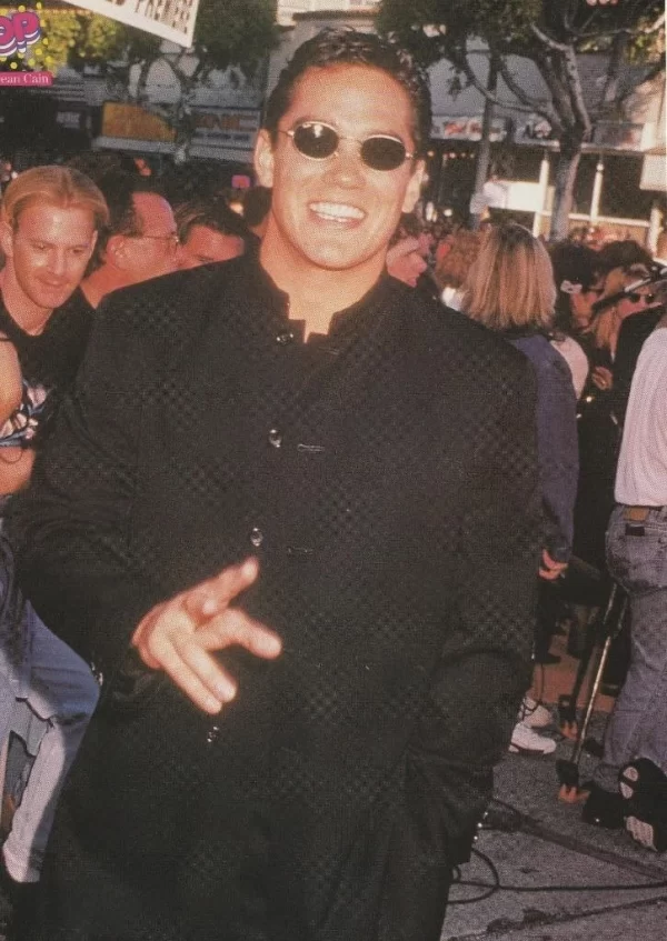 Dean Cain teen magazine pinup clipping Bop sun glasses peace teen idols ...
