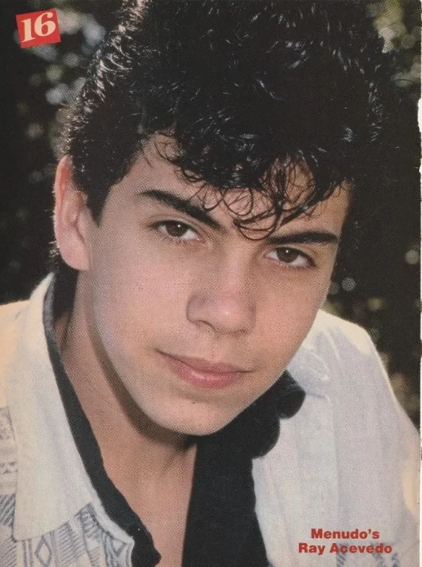 Menudo Ray Acevedo Jon Bon Jovi teen magazine pinup clipping PIX 16 mag ...