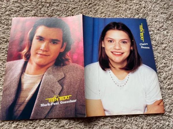 Edward Furlong Claire Danes Mark Paul Gosselaar teen magazine ...